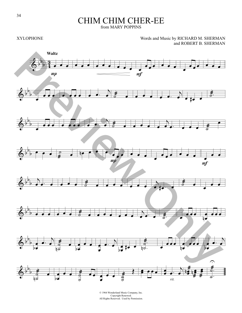 Chim Chim Cher-ee | J.W. Pepper