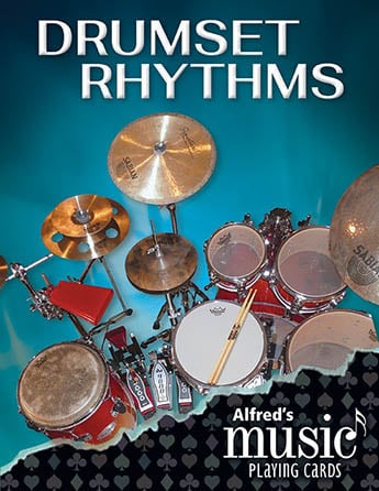 Alfred's Music Playing Cards: Drumset Rhythms Rhythm Band, Body Perc. & Rhythm Games | J.W. Pepper