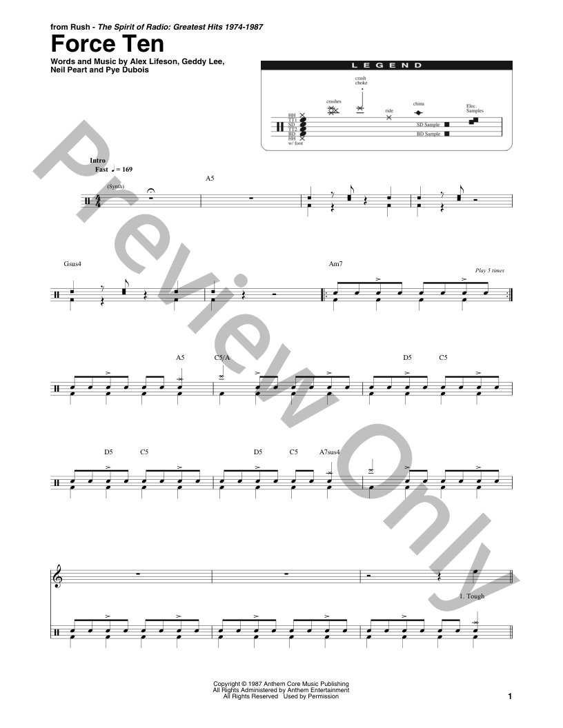 Force Ten | J.W. Pepper