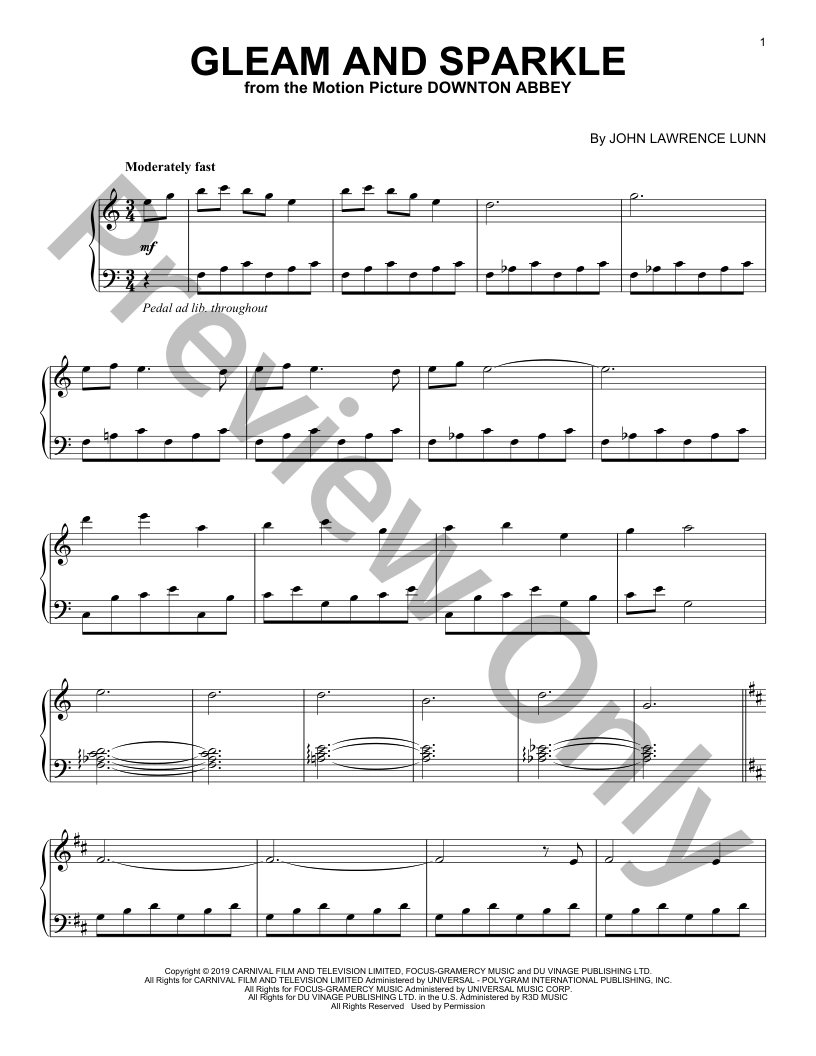 Gleam And Sparkle | J.W. Pepper