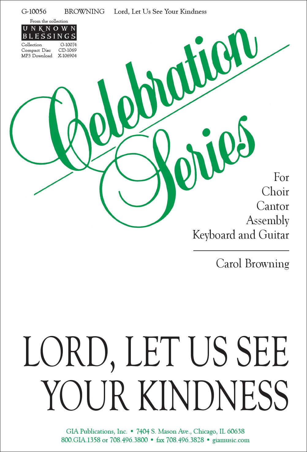 Lord, Let Us See Your Kindness | J.W. Pepper