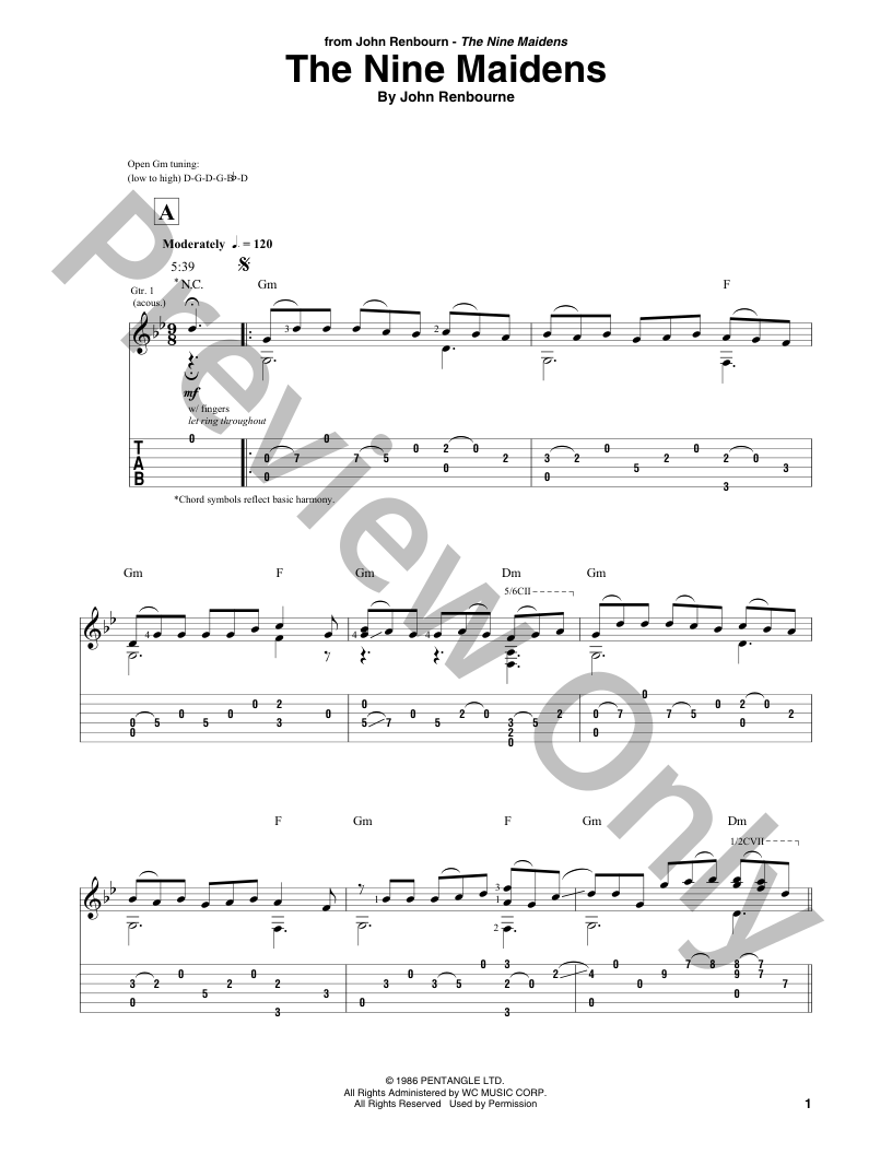 The Nine Maidens | J.W. Pepper