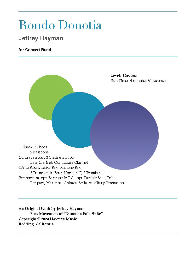 Rondo Donotia | J.W. Pepper