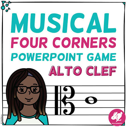 Musical Four Corners: Alto Clef Elementary Games & Activities | J.W. Pepper