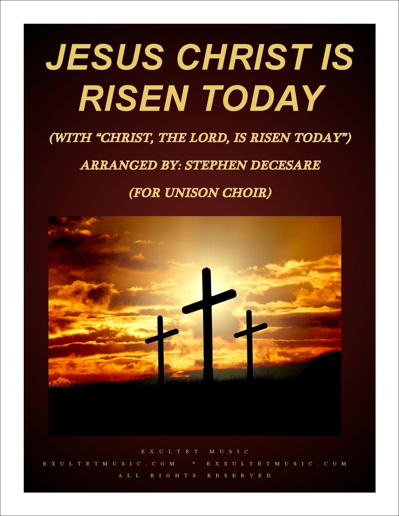 Jesus Christ Is Risen Today with "Christ, The Lord, Is Risen Today" | J ...