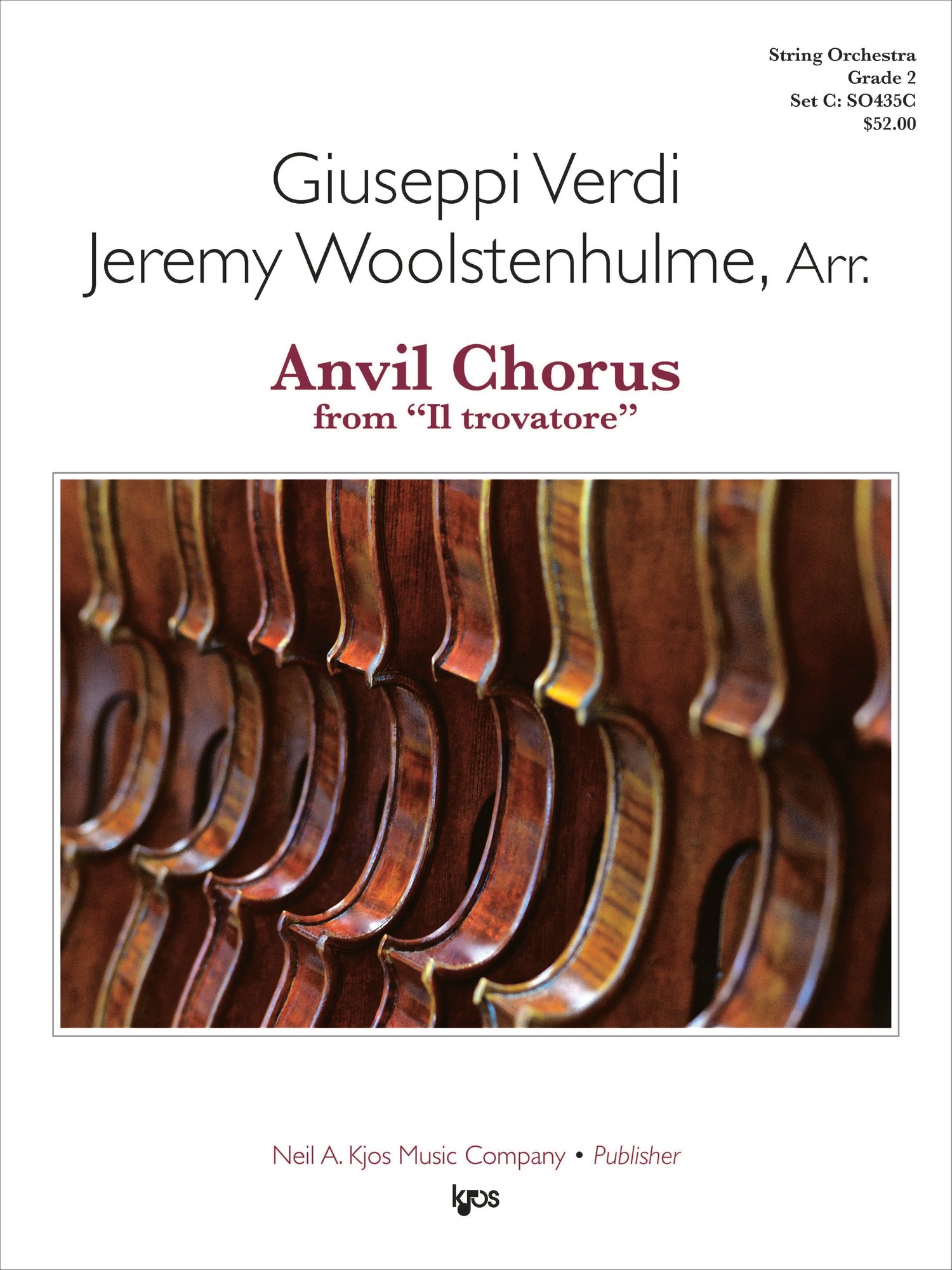 Anvil Chorus Orchestra Sheet Music | J.W. Pepper