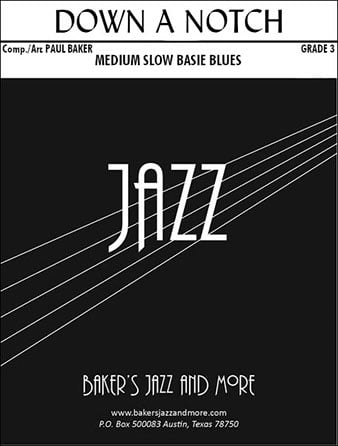 Down a Notch Jazz Sheet Music | J.W. Pepper