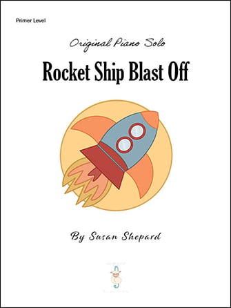Rocket Ship Blast Off Easy Piano Sheet Music | J.W. Pepper