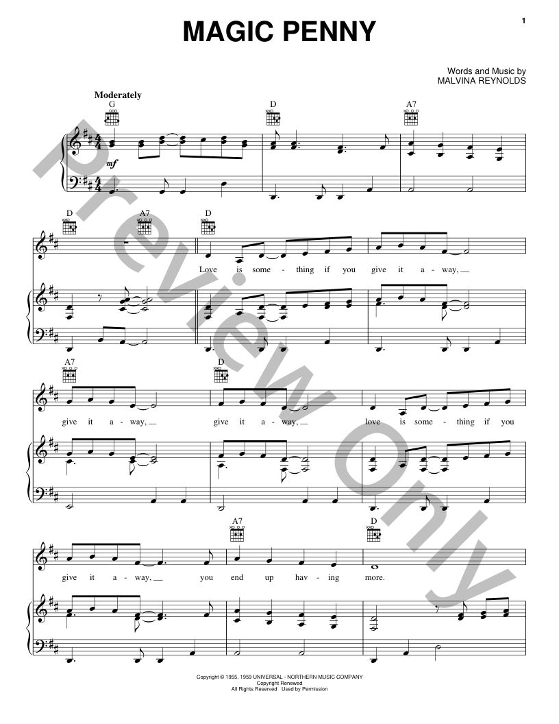 Magic Penny | J.W. Pepper