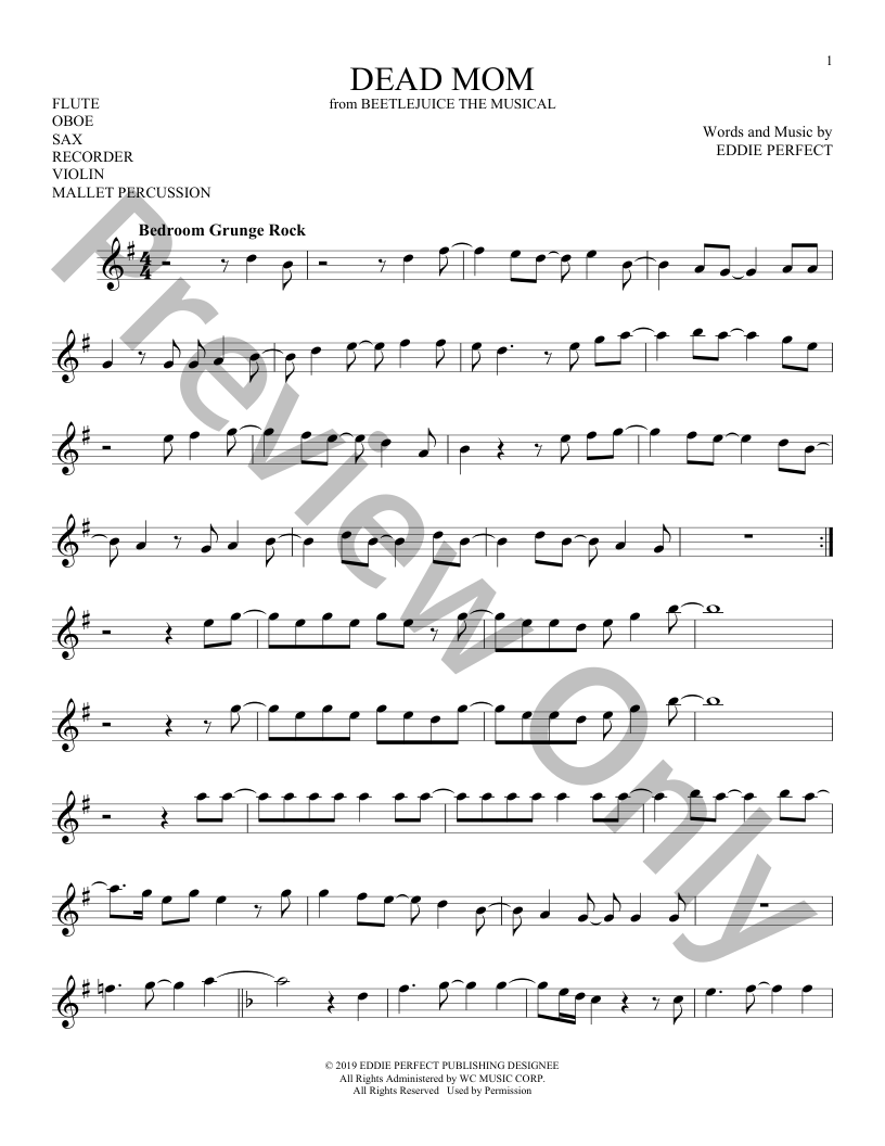 Dead Mom | J.W. Pepper