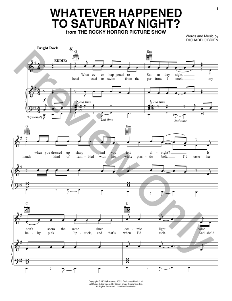 Whatever Happened To Saturday Night? | J.W. Pepper