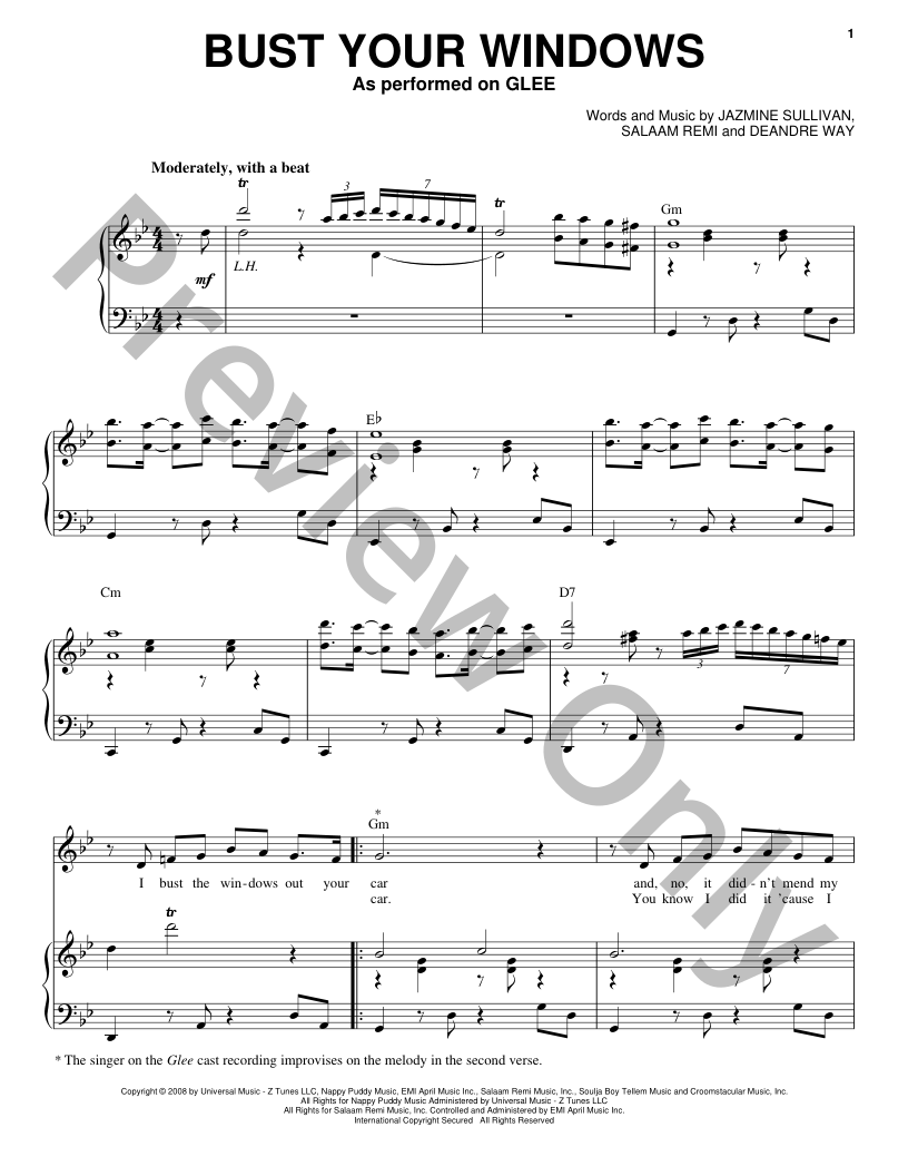 Bust Your Windows | J.W. Pepper