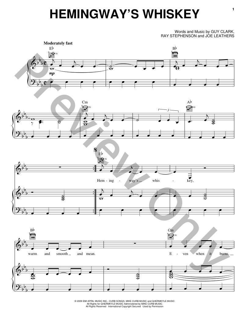 Hemingway's Whiskey | J.W. Pepper