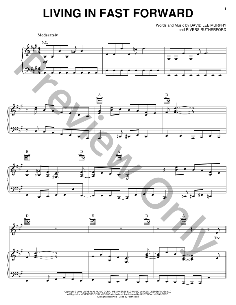 Living In Fast Forward | J.W. Pepper