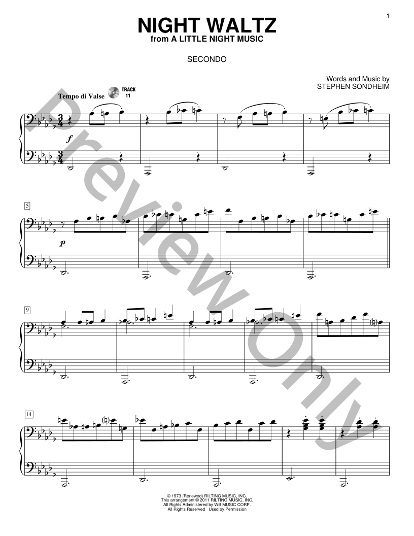 Night Waltz | J.W. Pepper