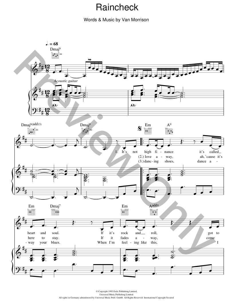 Raincheck | J.W. Pepper