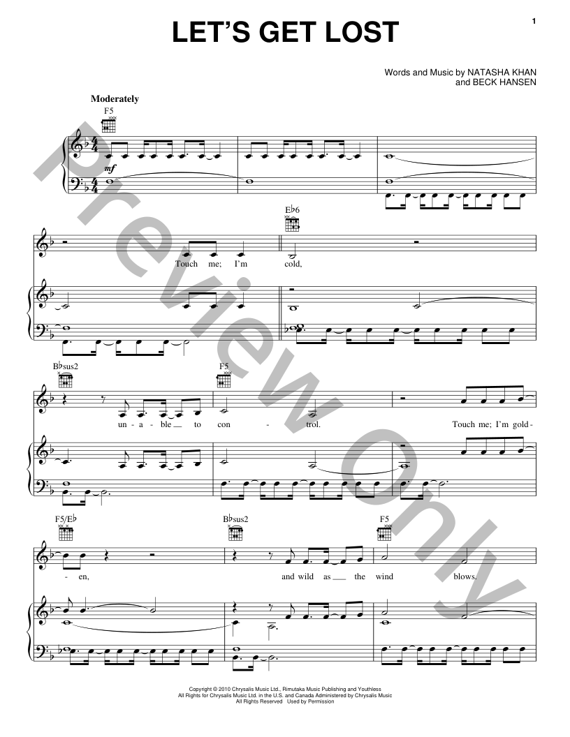 Let's Get Lost | J.W. Pepper