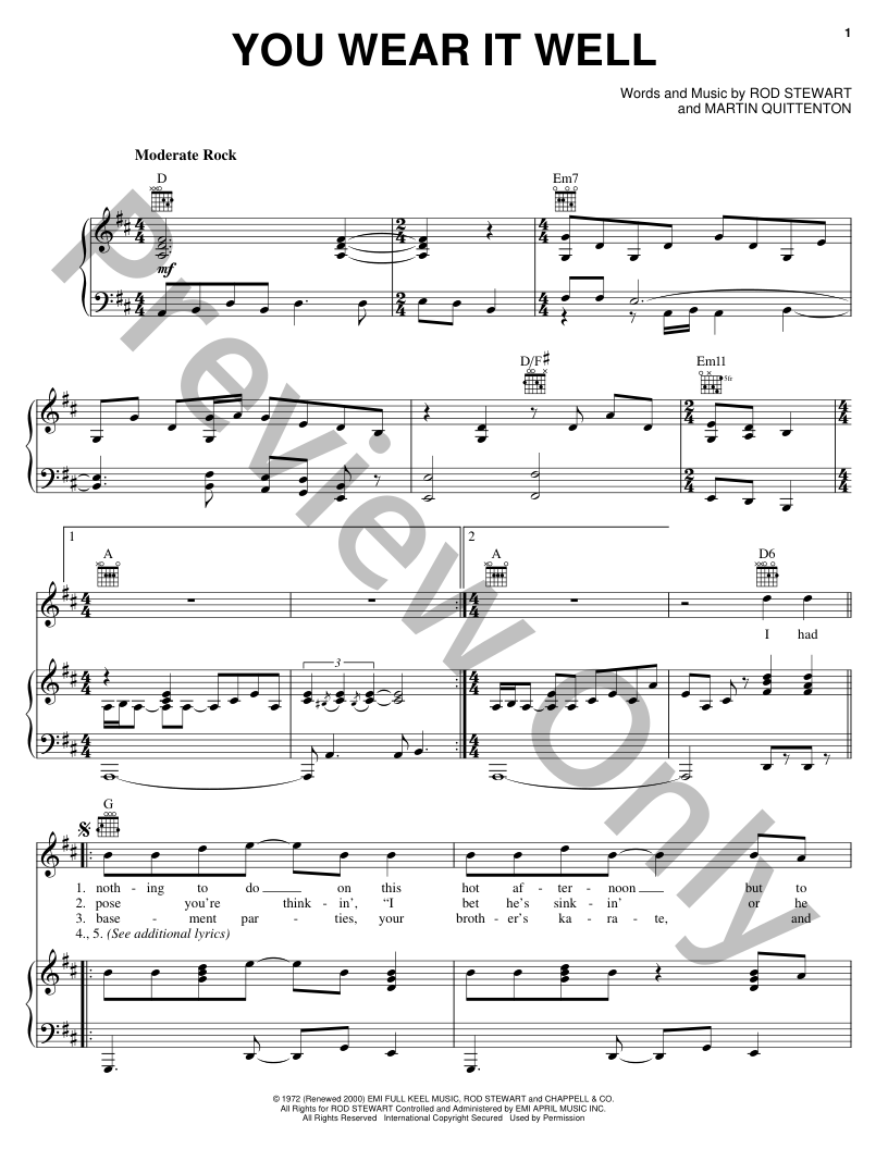 You Wear It Well | J.W. Pepper