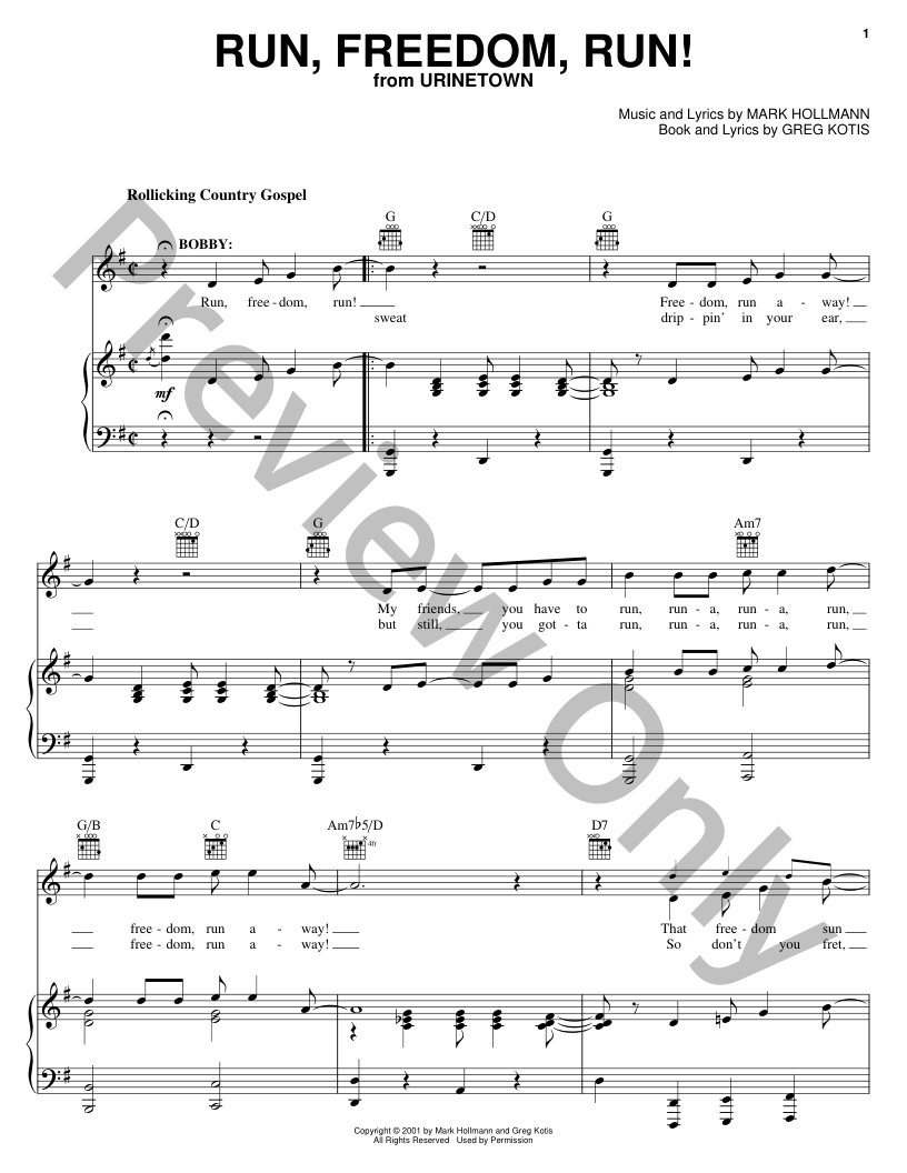 Run, Freedom, Run! | J.W. Pepper