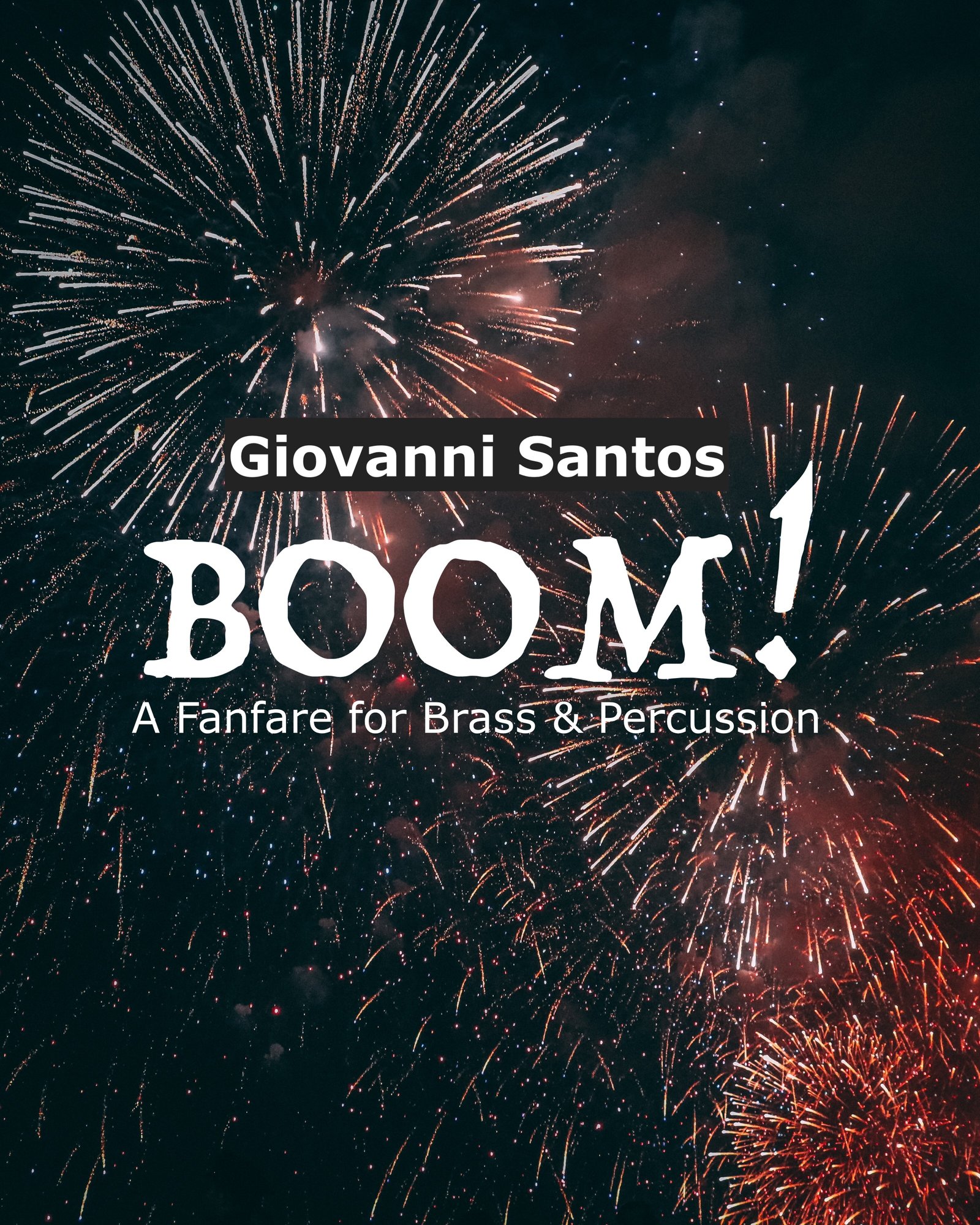 Boom! Sheet Music | J.W. Pepper