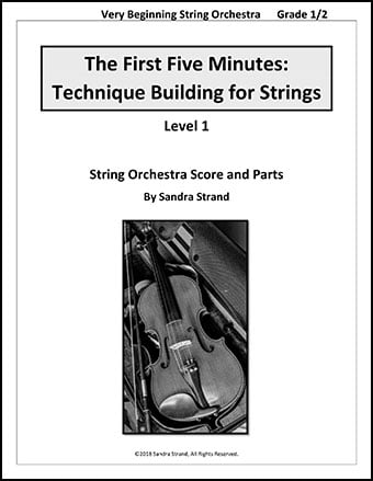 The First Five Minutes: Technique Building for Strings | J.W. Pepper