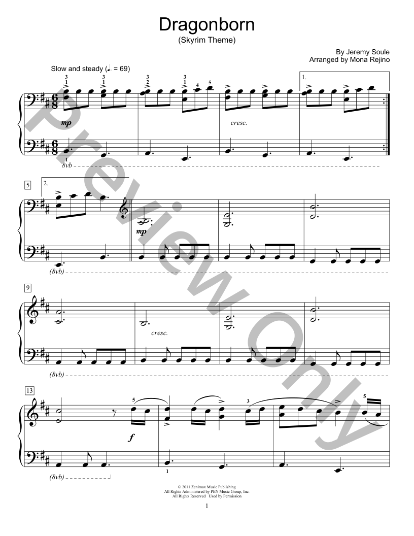 Dragonborn (Skyrim Theme) | J.W. Pepper