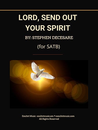 Lord, Send Out Your Spirit (Psalm 104) Choral Sheet Music | J.W. Pepper