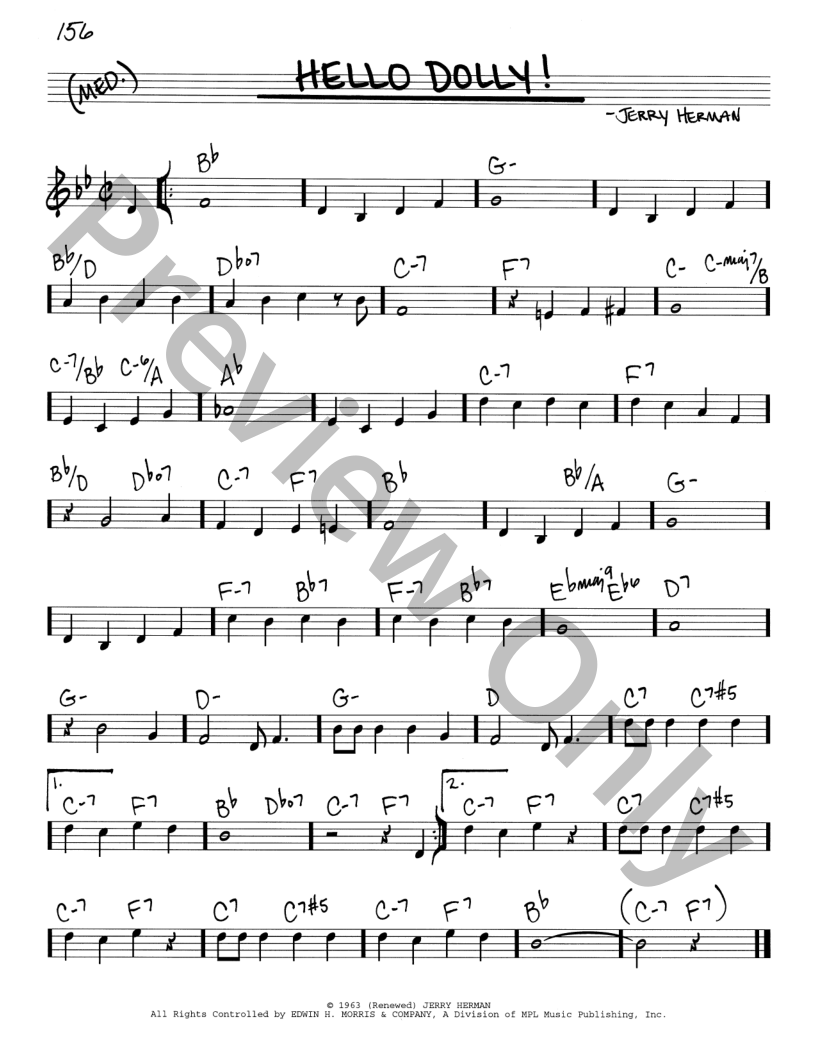 Hello, Dolly! | J.W. Pepper