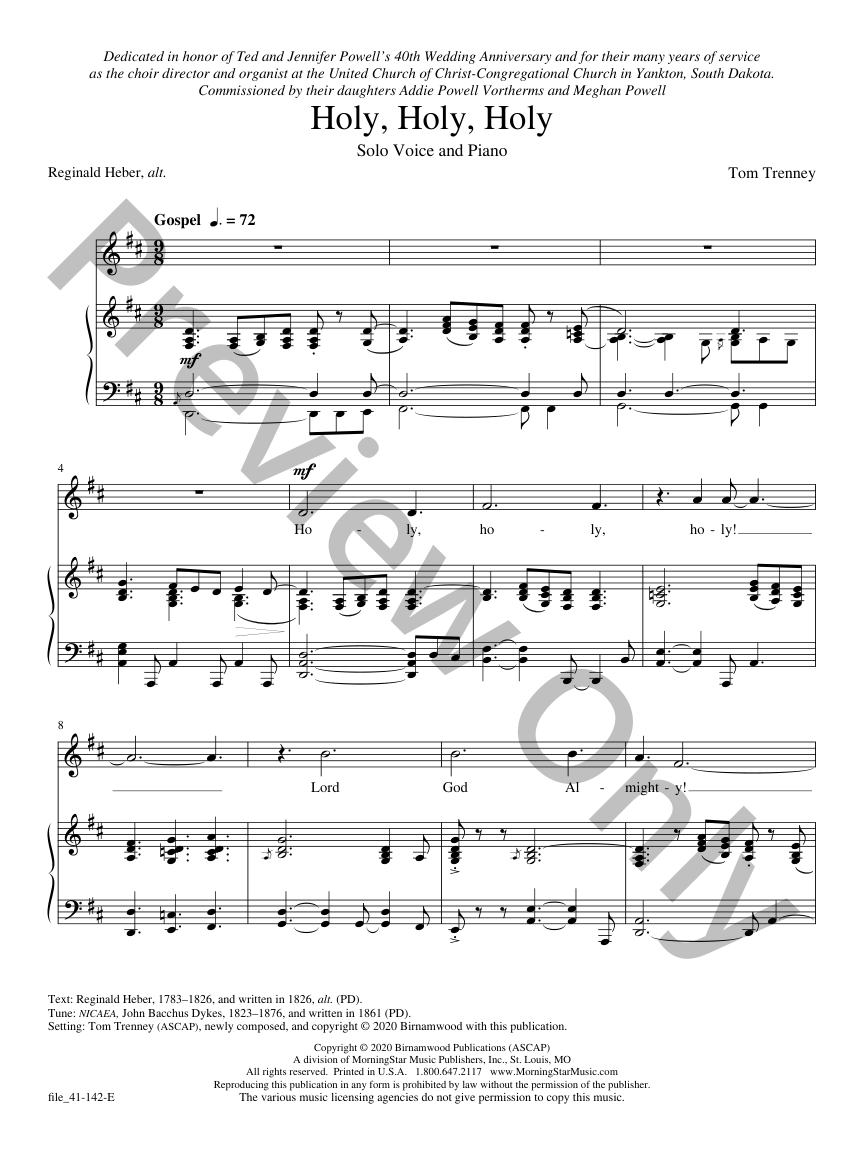 Holy, Holy, Holy | J.W. Pepper