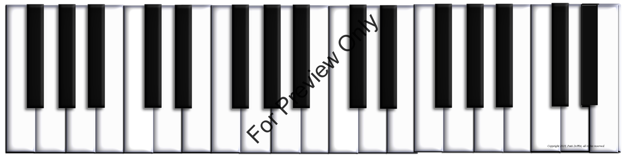 Keyboard Poster | J.W. Pepper