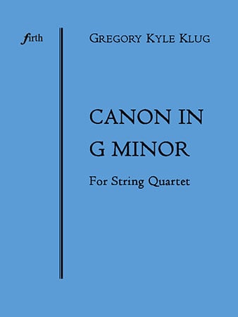 Canon in G minor | J.W. Pepper