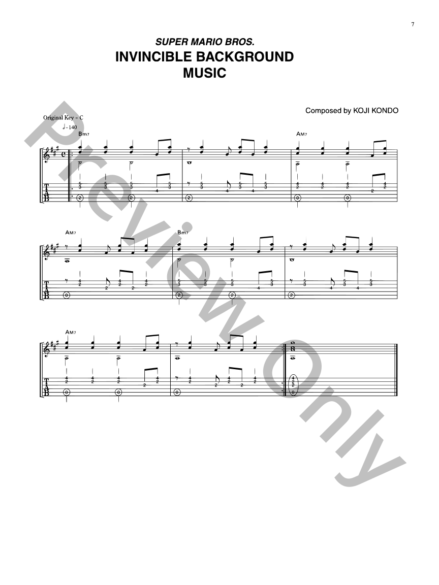 Super Mario Bros. Invincible Background Music | J.W. Pepper