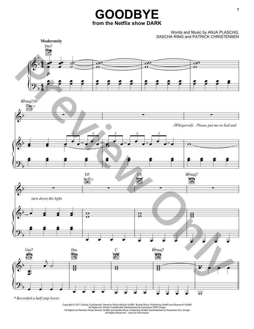 Goodbye | J.W. Pepper