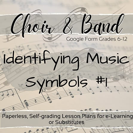 Identifying Music Symbols #1 Choral Sheet Music | J.W. Pepper