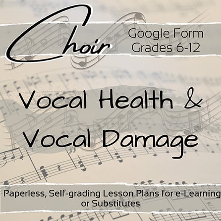 Vocal Health & Vocal Damage Choral Sheet Music | J.W. Pepper