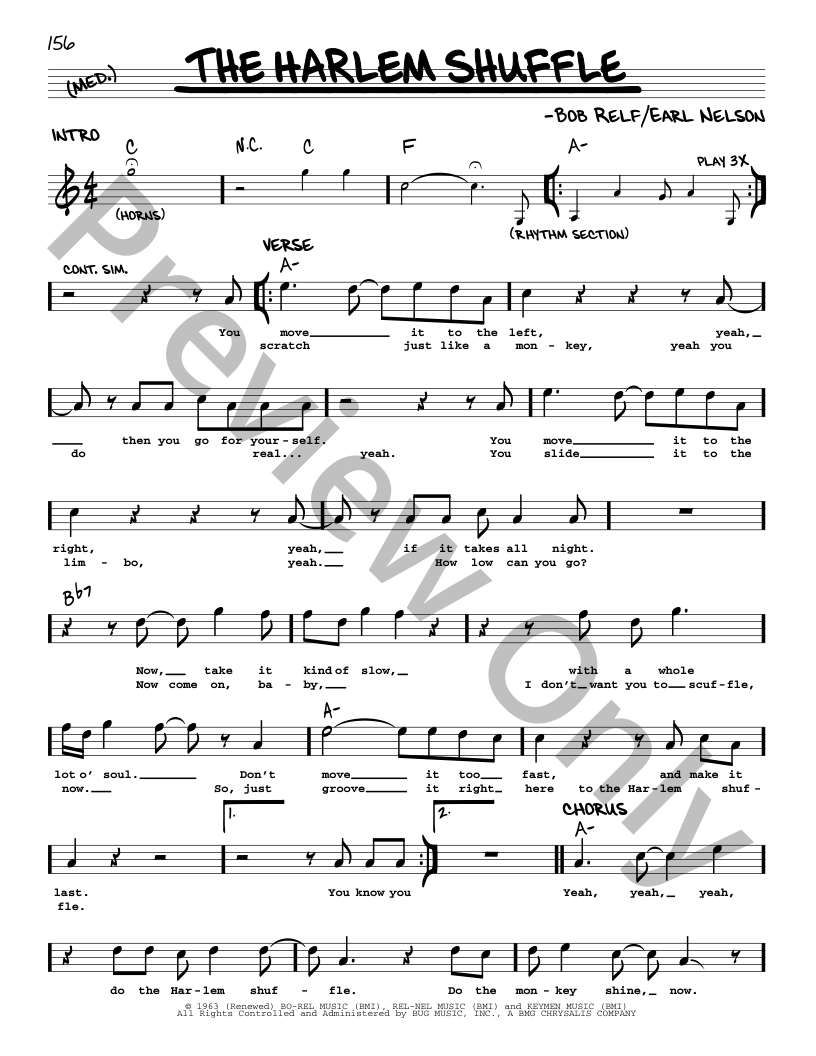 The Harlem Shuffle | J.W. Pepper