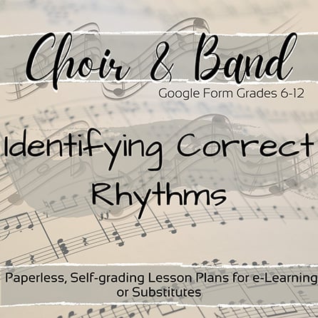 Identifying Correct Rhythms | J.W. Pepper