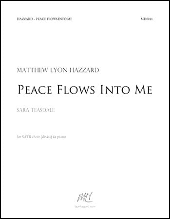 Peace Flows into Me Choral Sheet Music | J.W. Pepper