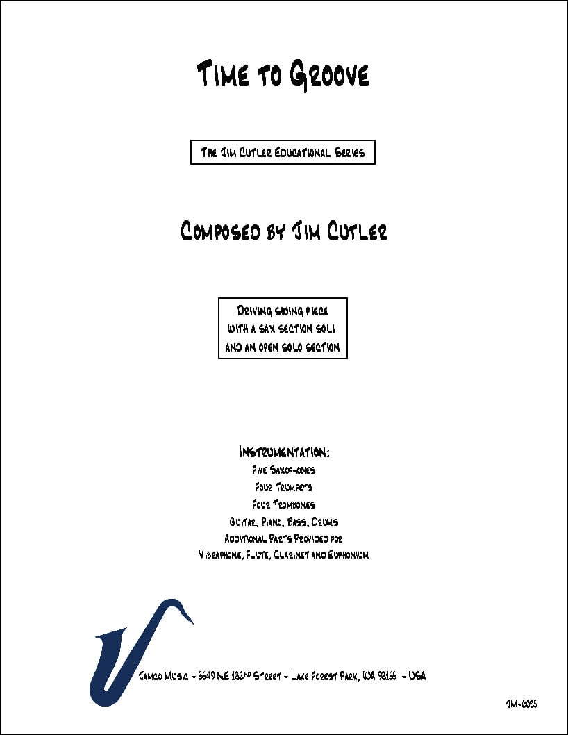 Time to Groove Jazz Sheet Music | J.W. Pepper