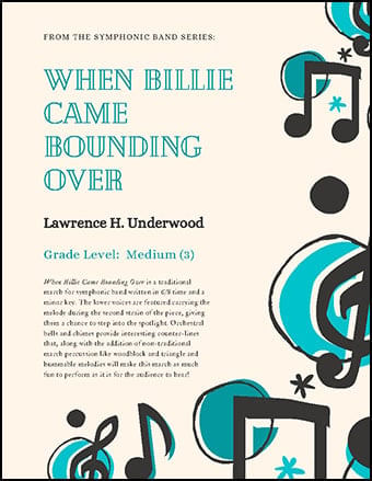 When Billie Came Bounding Over | J.W. Pepper