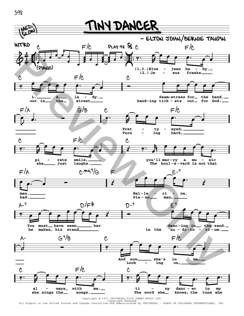 Tiny Dancer | J.W. Pepper