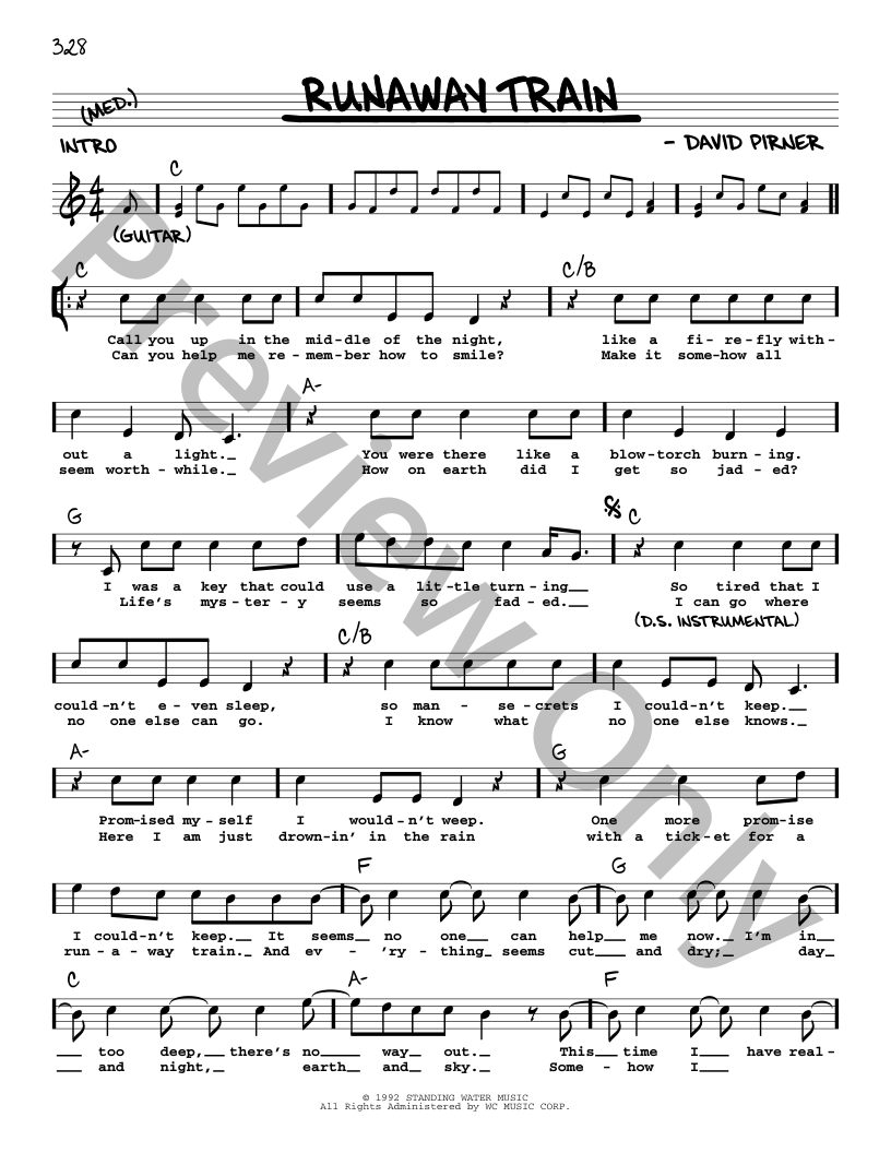 Runaway Train | J.W. Pepper