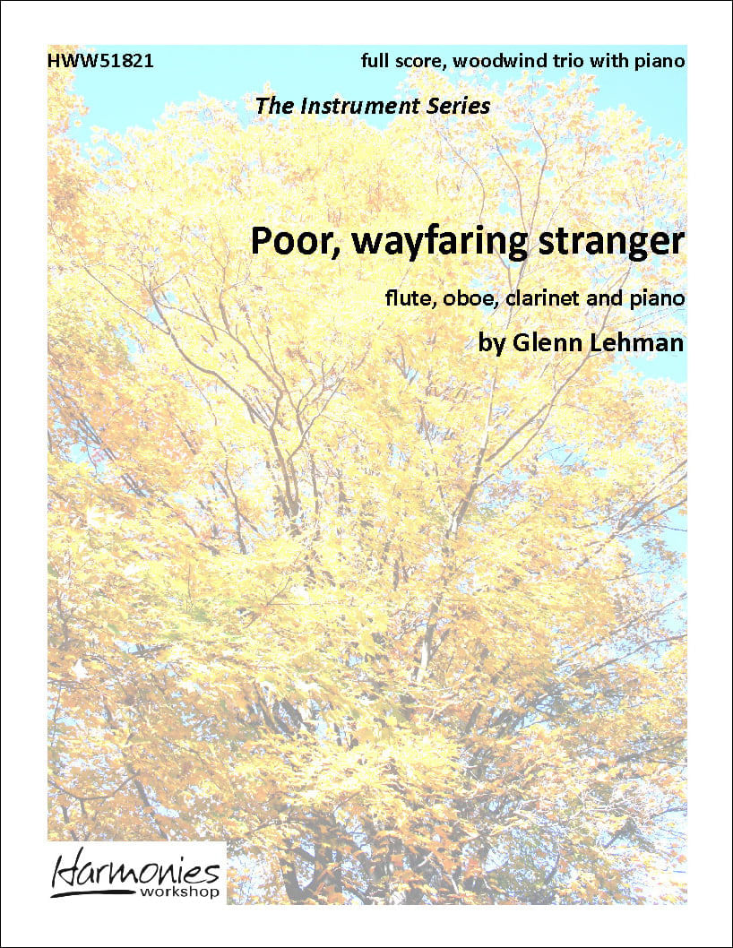 Poor, wayfaring stranger Piano Sheet Music | J.W. Pepper