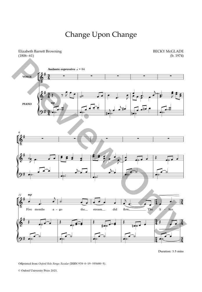 Change upon change | J.W. Pepper