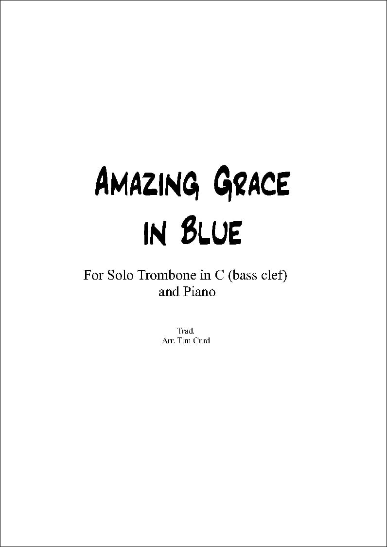 Amazing Grace in Blue Sheet Music | J.W. Pepper