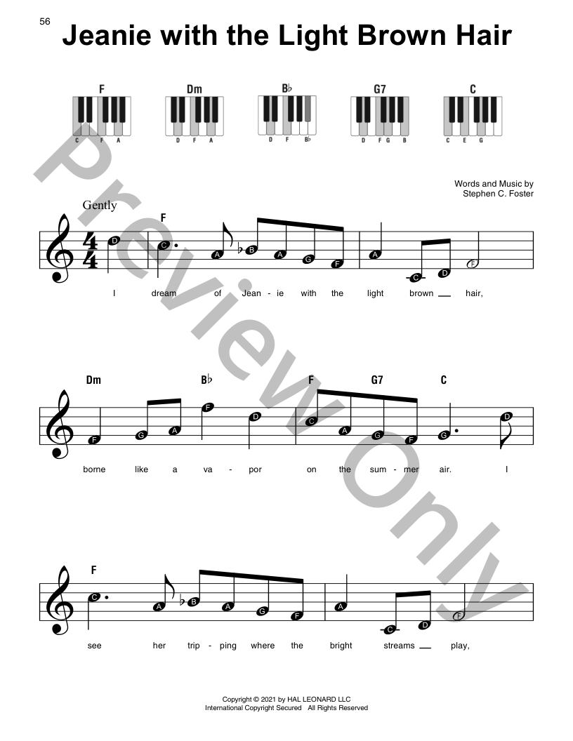 Jeanie With The Light Brown Hair | J.W. Pepper