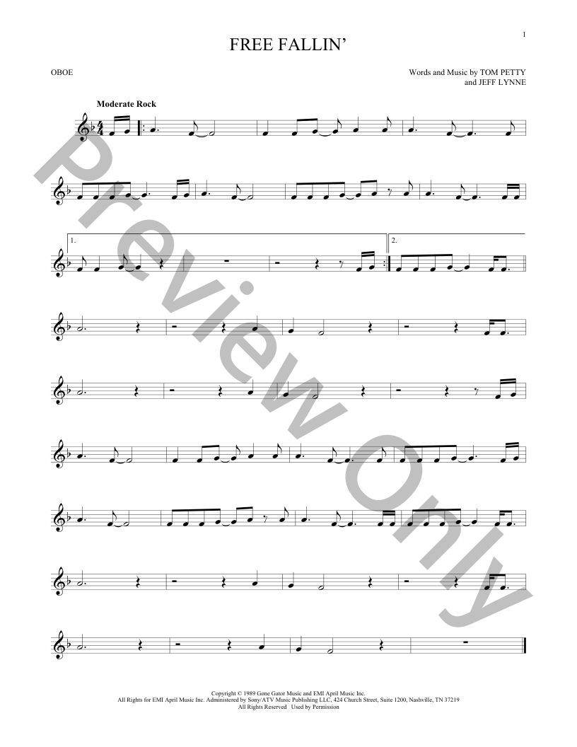 Free Fallin' | J.W. Pepper