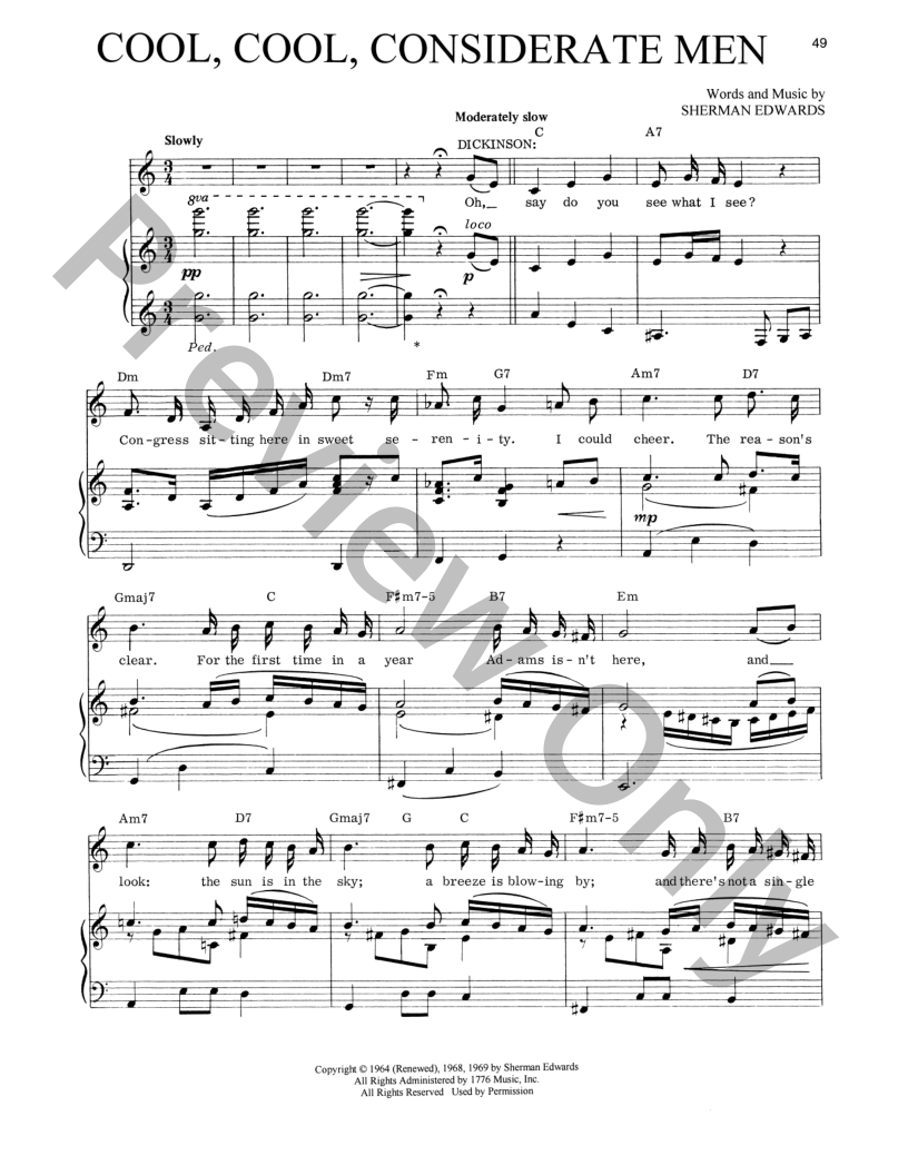 Cool, Cool, Considerate Men | J.W. Pepper