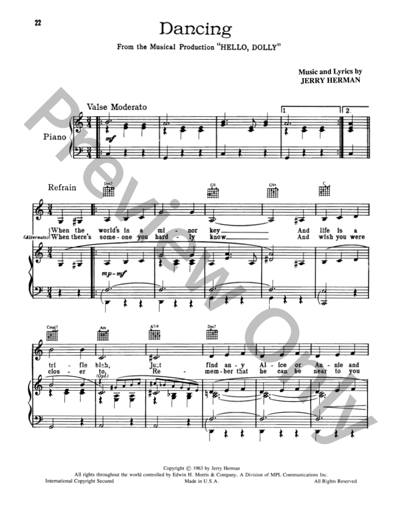 Dancing | J.W. Pepper