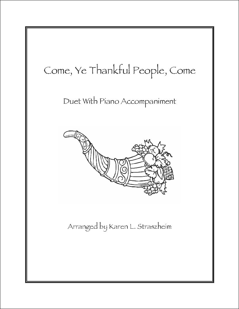 Come, Ye Thankful People, Come Choral Sheet Music | J.W. Pepper